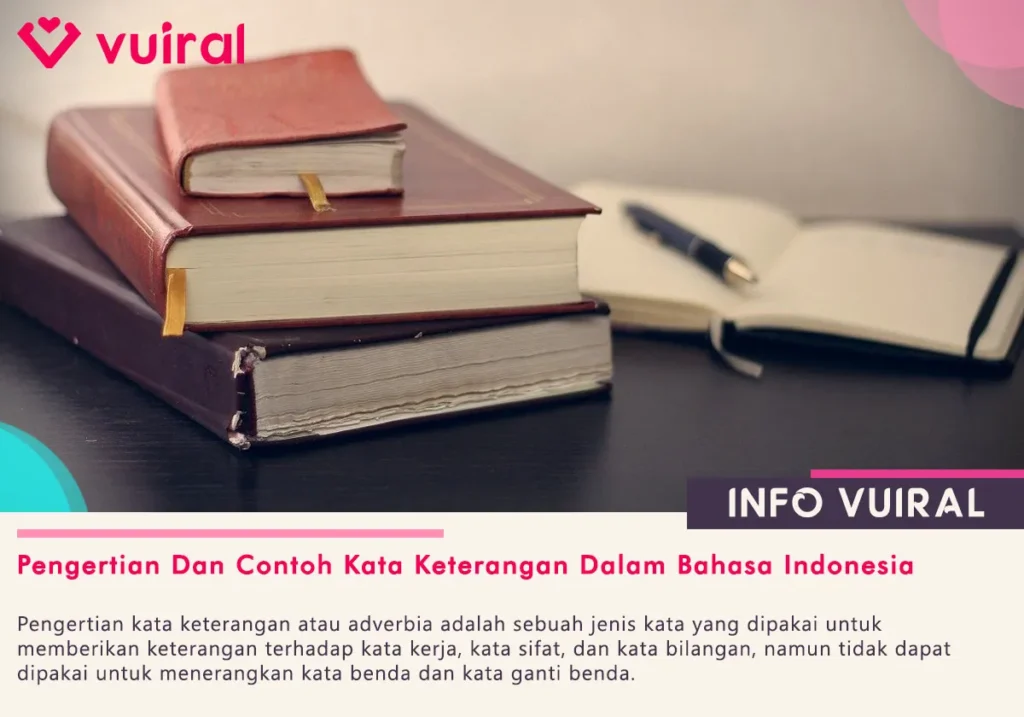 Pengertian Dan Contoh Kata Keterangan Dalam Bahasa Indonesia - Info Vuiral